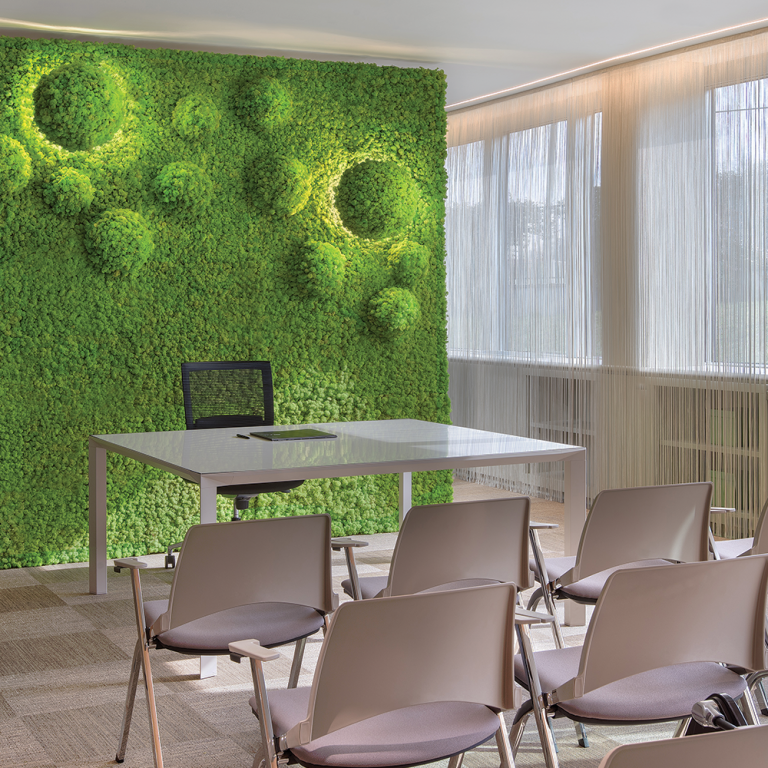 Moss - Organic solution to create a focal point in a space - Simple Steps